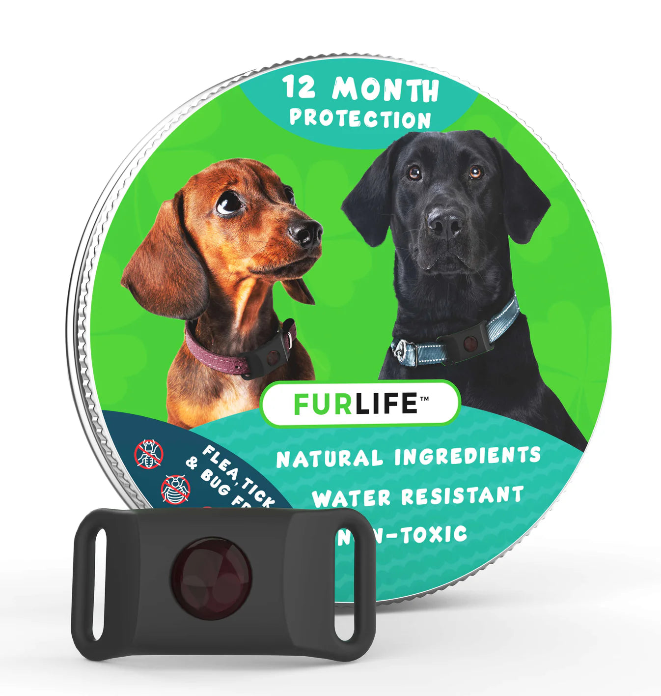 FurLife™ - 12 Months Flea and Tick Tags for Dogs – Lelevit
